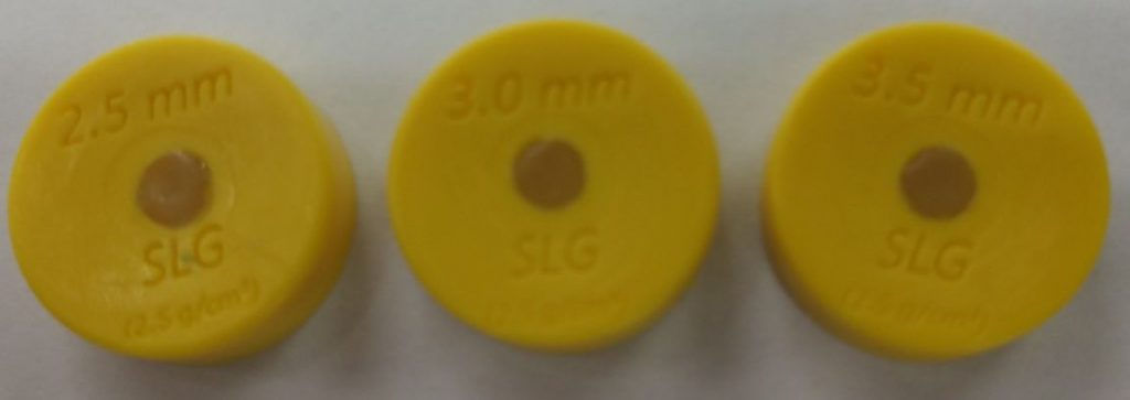 Test Pucks - 3/4" x 1/4" with Soda-Lime Glass | Testrods.com