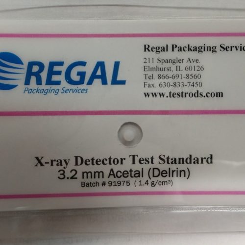 Laminate Test Cards - Xray - Soda-Lime Glass and Aluminum | Testrods.com