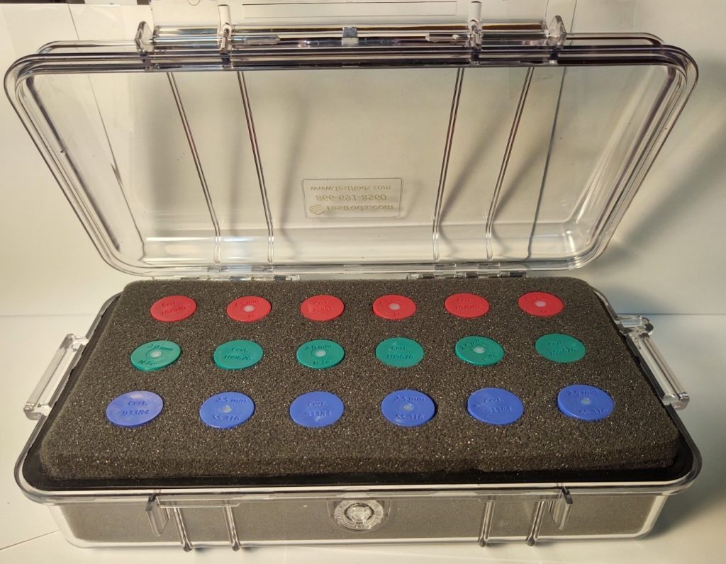 Vinyl Test Case for Standard Test Pieces | Testrods.com