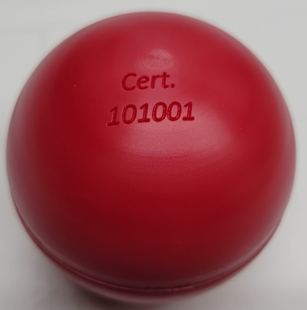 2" Test Balls for Metal Detection - Fe, NFe & SS 316 | Testrods.com